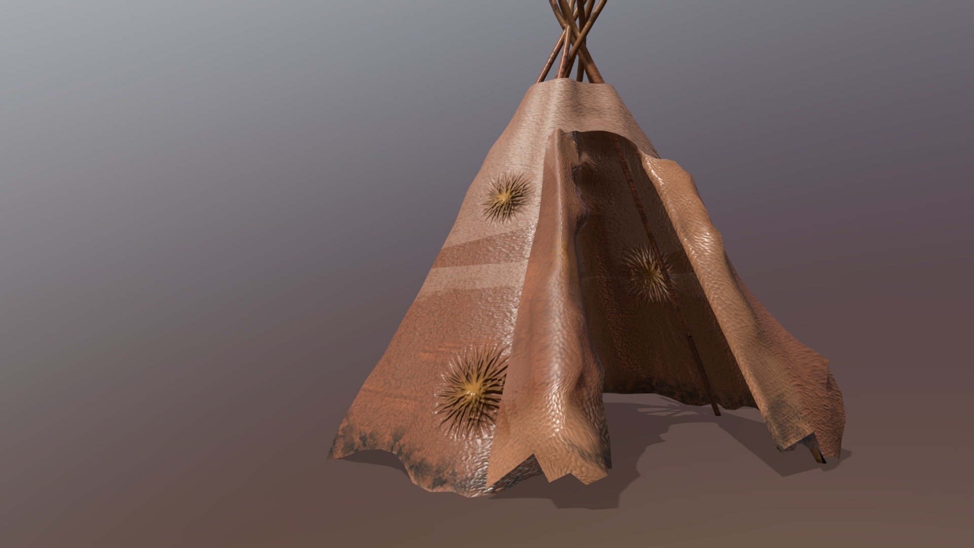 Tipi - Download Free 3D model by golovecky [98cbc7e] - Sketchfab