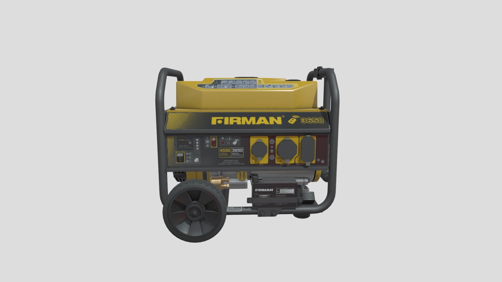 Generatore Firman 3650 - 3D model by 3dvirtualsystem [98cbe0e] - Sketchfab