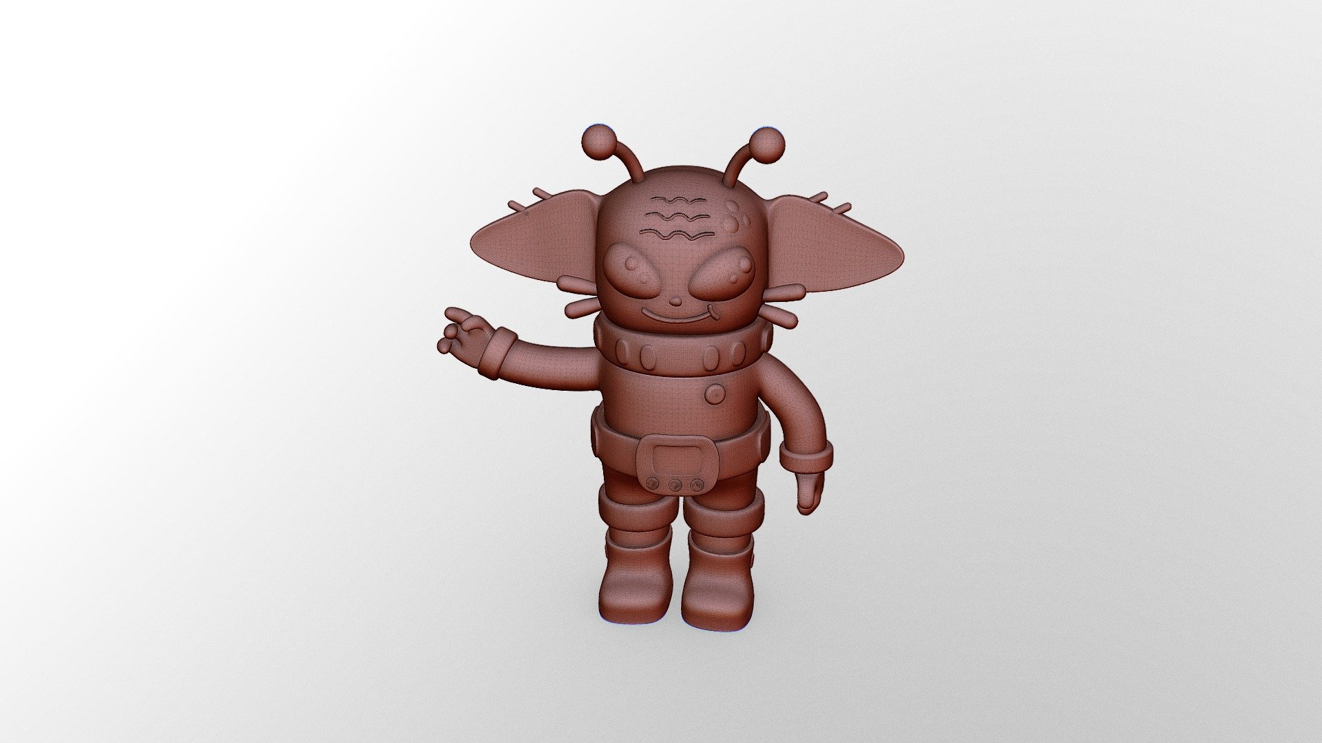 Happy - 3D model by atocha89 [98cbec4] - Sketchfab