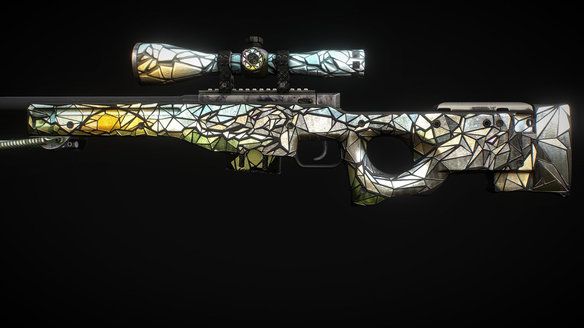 AWP_VITRAGE - 3D model by senkizh [98cc380] - Sketchfab
