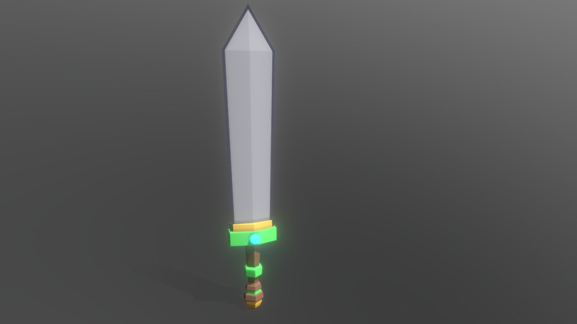 Fantasy Sword - 3D model by joshuagittoes [98ccba3] - Sketchfab