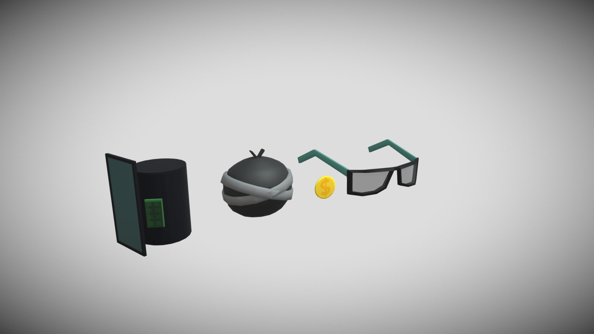 Gadgets - Download Free 3D model by Mitsere [98ce4b6] - Sketchfab
