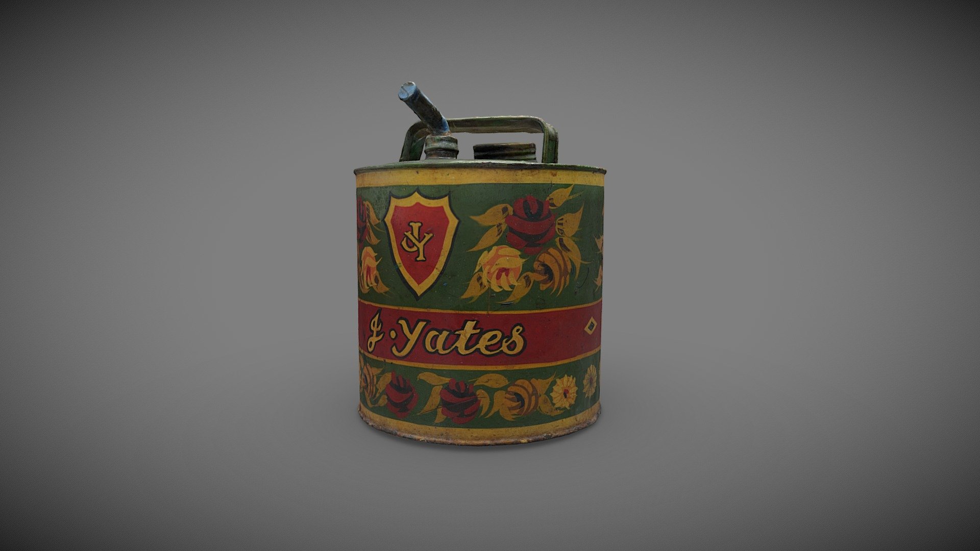 Paraffin Can: James Yates - 3D model by Canal & River Trust ...