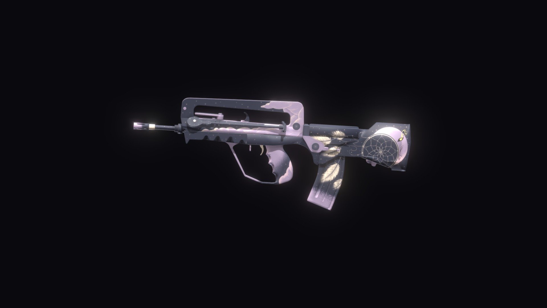 famas_blender - 3D model by cepheussx [98d43b3] - Sketchfab