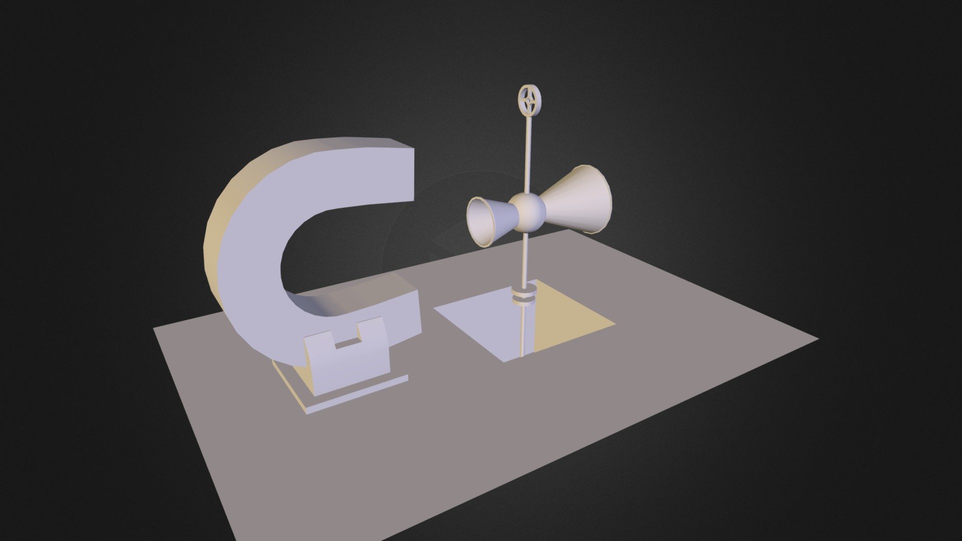 Magnetism Magnifier - 3D model by LucasGijs [98d4d46] - Sketchfab