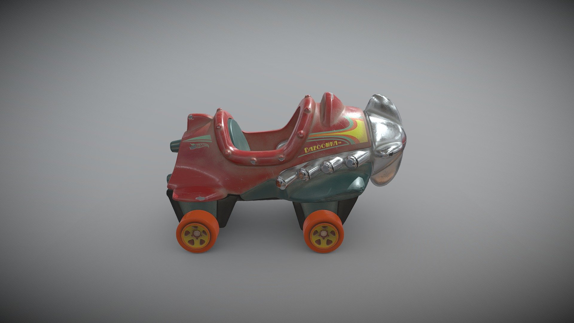 Bazoomka ( Hot Wheels ) - 3D model by gamaxa [98d511e] - Sketchfab