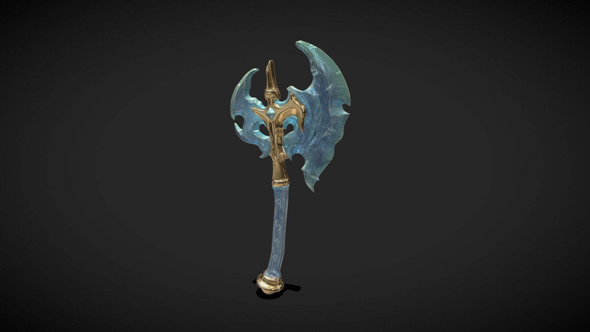 Ice Axe - 3D model by Melisa🌸 (@bubirmelisa) [98d62af] - Sketchfab