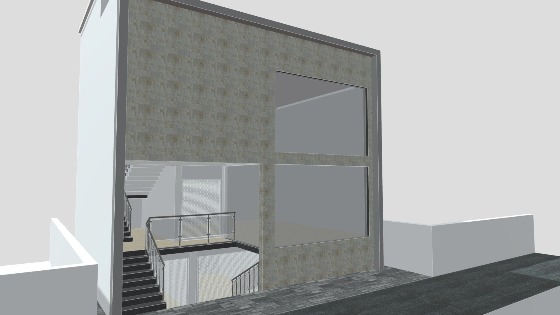 Shop Building - 3D model by depzkk [98d68db] - Sketchfab