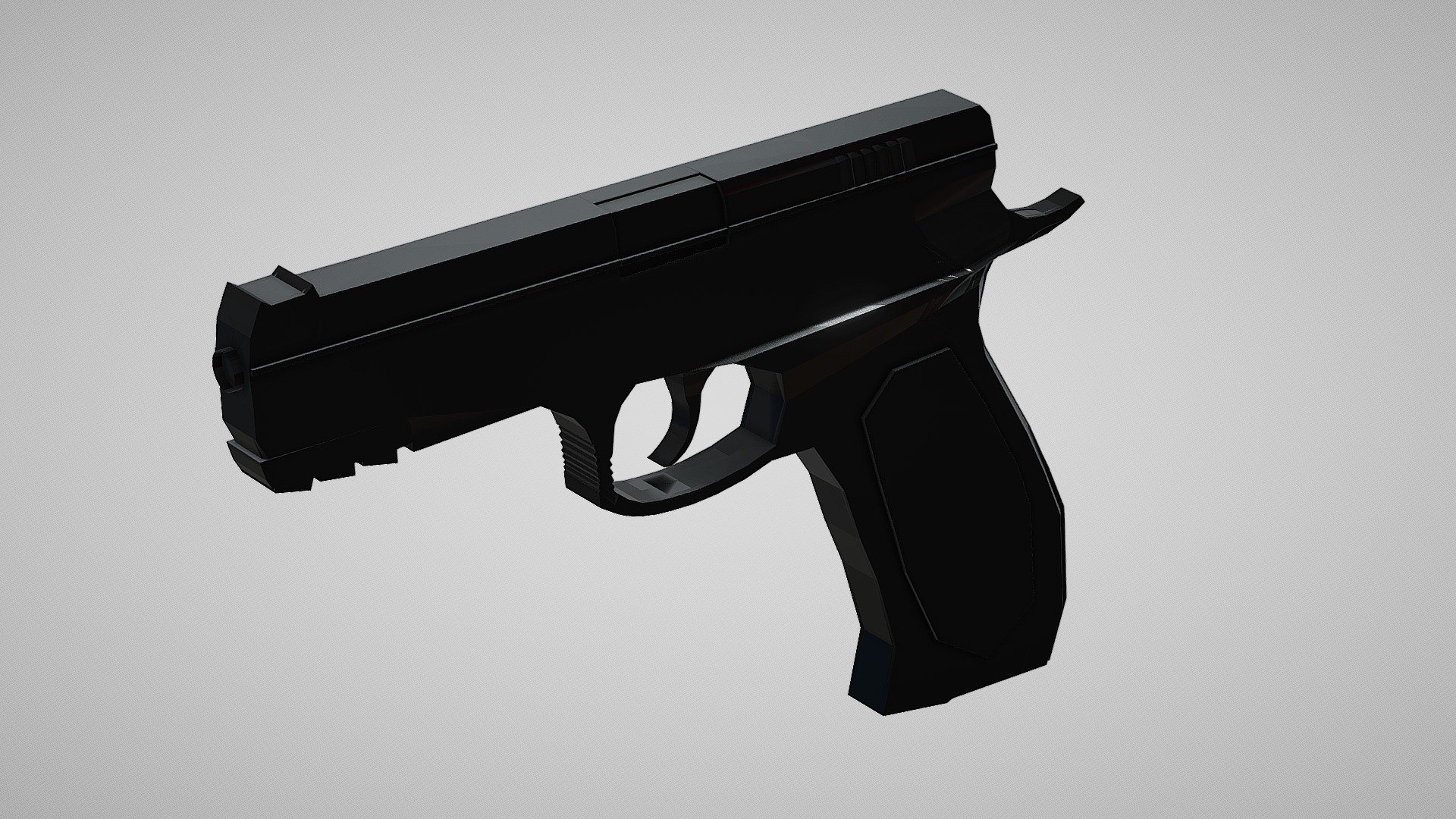(free)Gun medium poly - Download Free 3D model by 4boysandhats [98d9f13 ...
