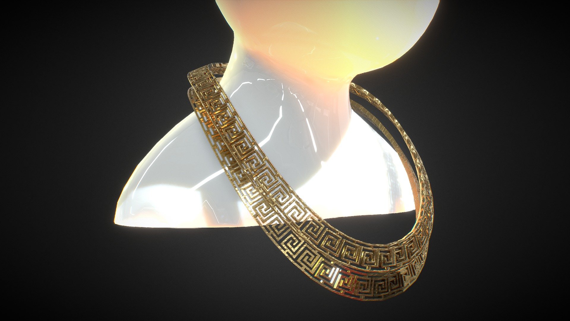 Greek Chain 3 - Buy Royalty Free 3D model by Tiko (@tikoavp) [98daac1 ...