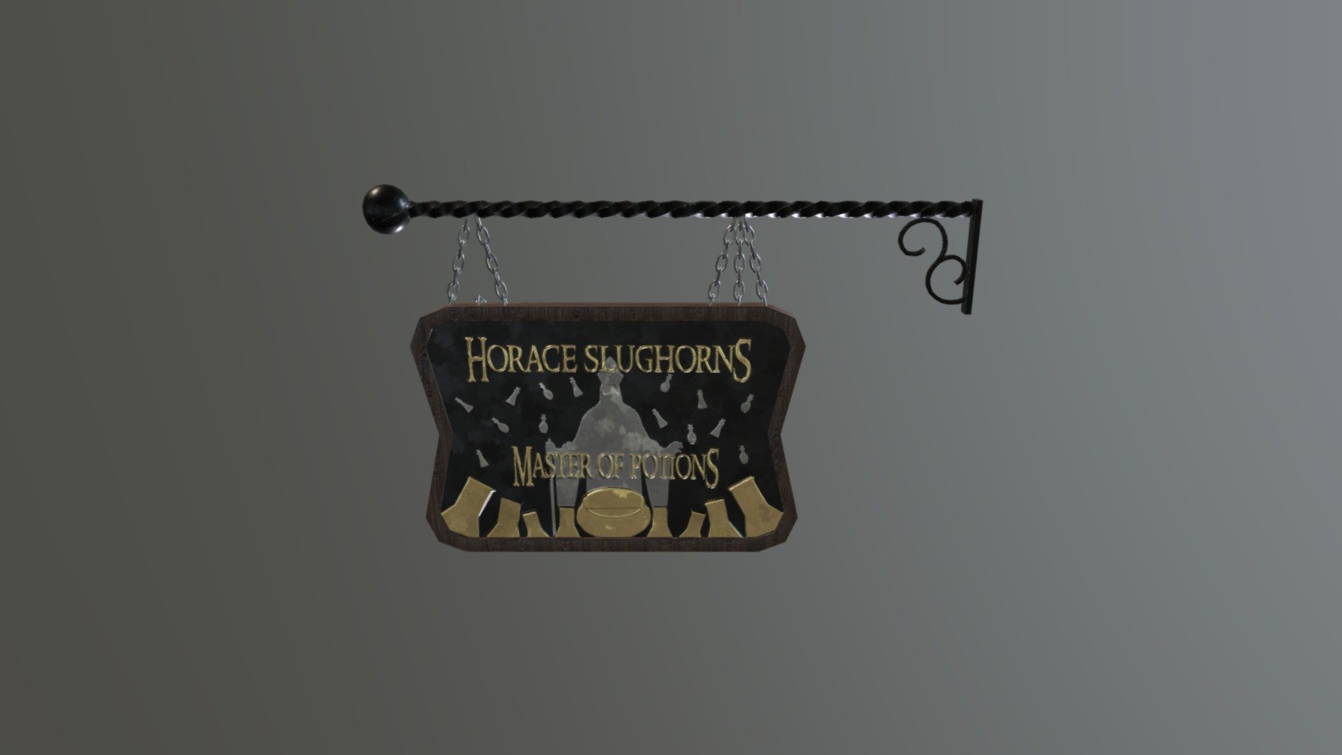 Shop_Sign - 3D model by Cameron-Main [98dabde] - Sketchfab