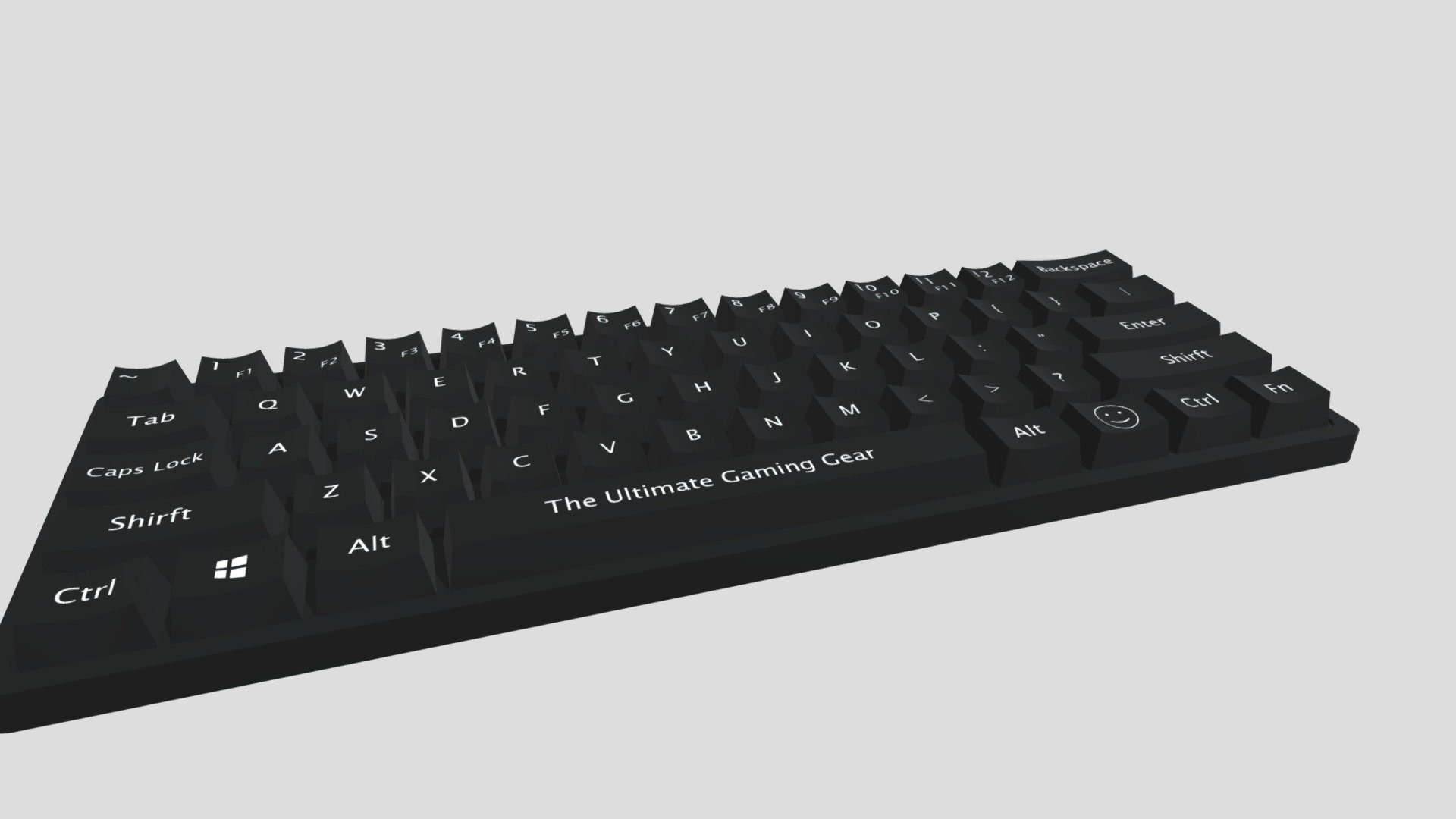 Keyboard - 3D model by maxtan [98dbb71] - Sketchfab