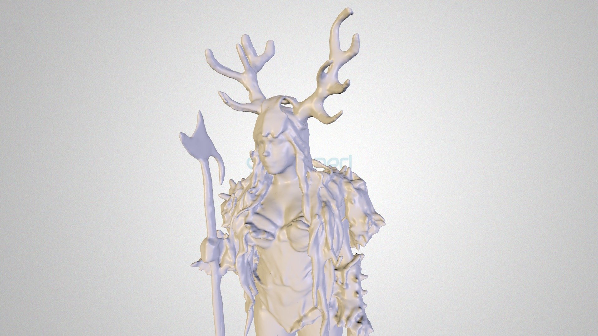 3D Human Female Game Character - 3D model by getcloned [98dc50f ...