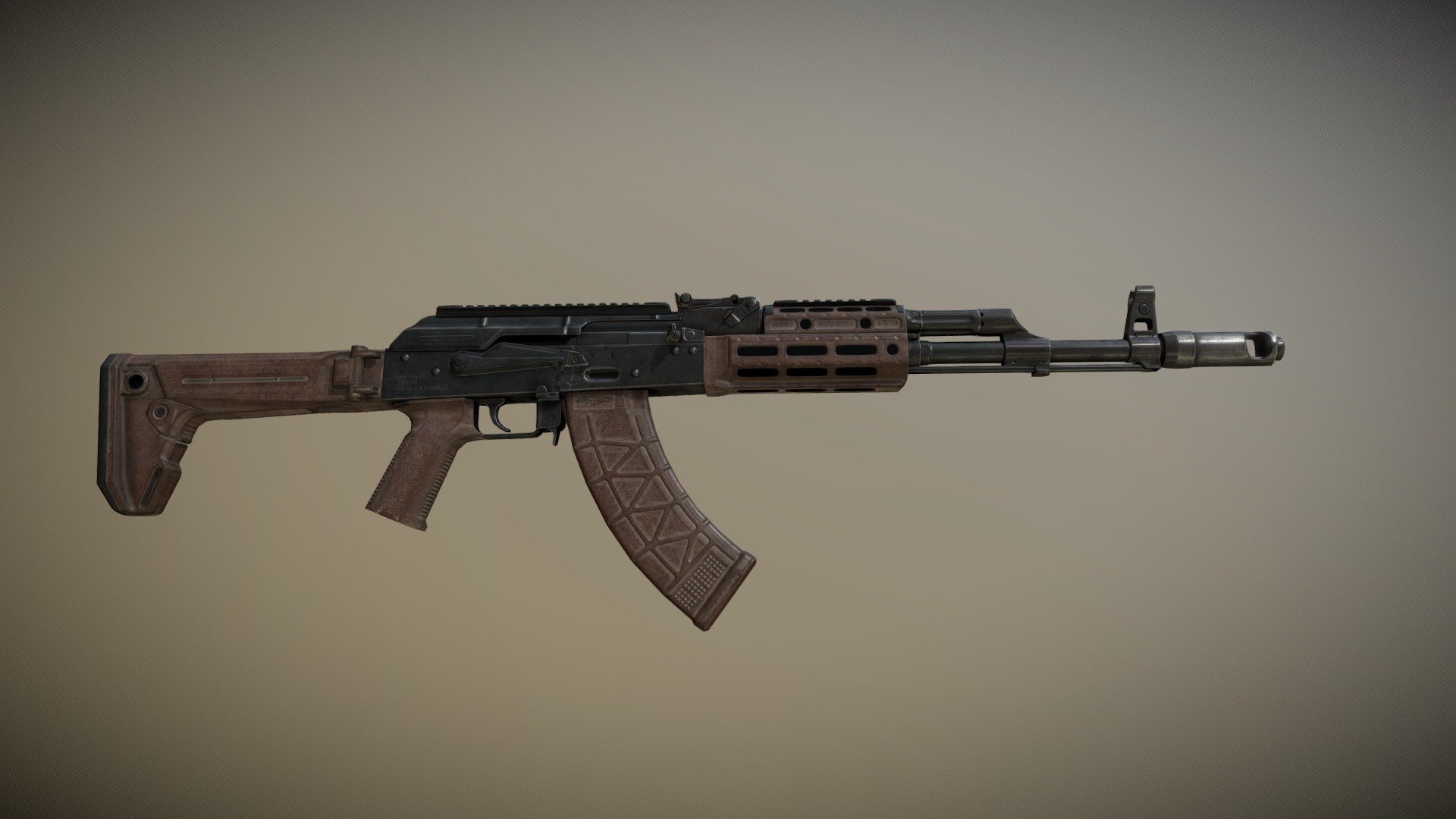 akm_20 - 3D model by sunxin (@dameinvliumin) [98dc9a9] - Sketchfab