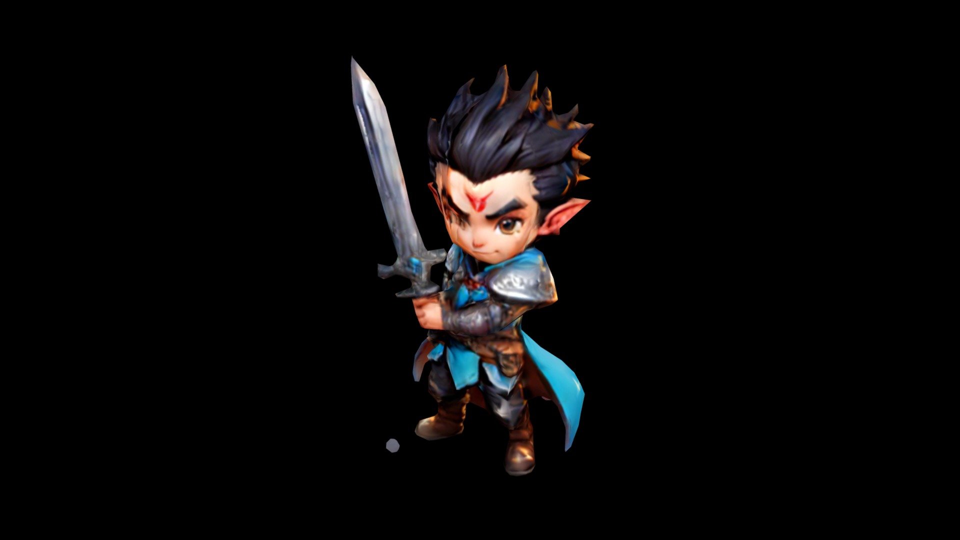 An Illustration of a Magical Boy - Download Free 3D model by klrxyz ...