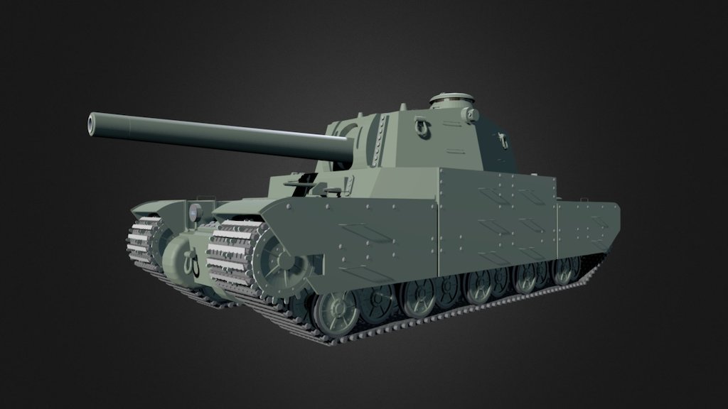 Type 2605 Heavy - 3D model by Giganaut (@madmailbox) [98dff12] - Sketchfab