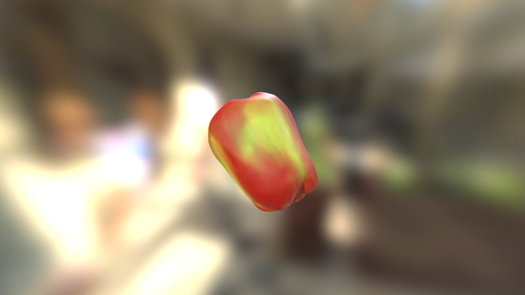 Funky apple - 3D model by riiver [98e1178] - Sketchfab