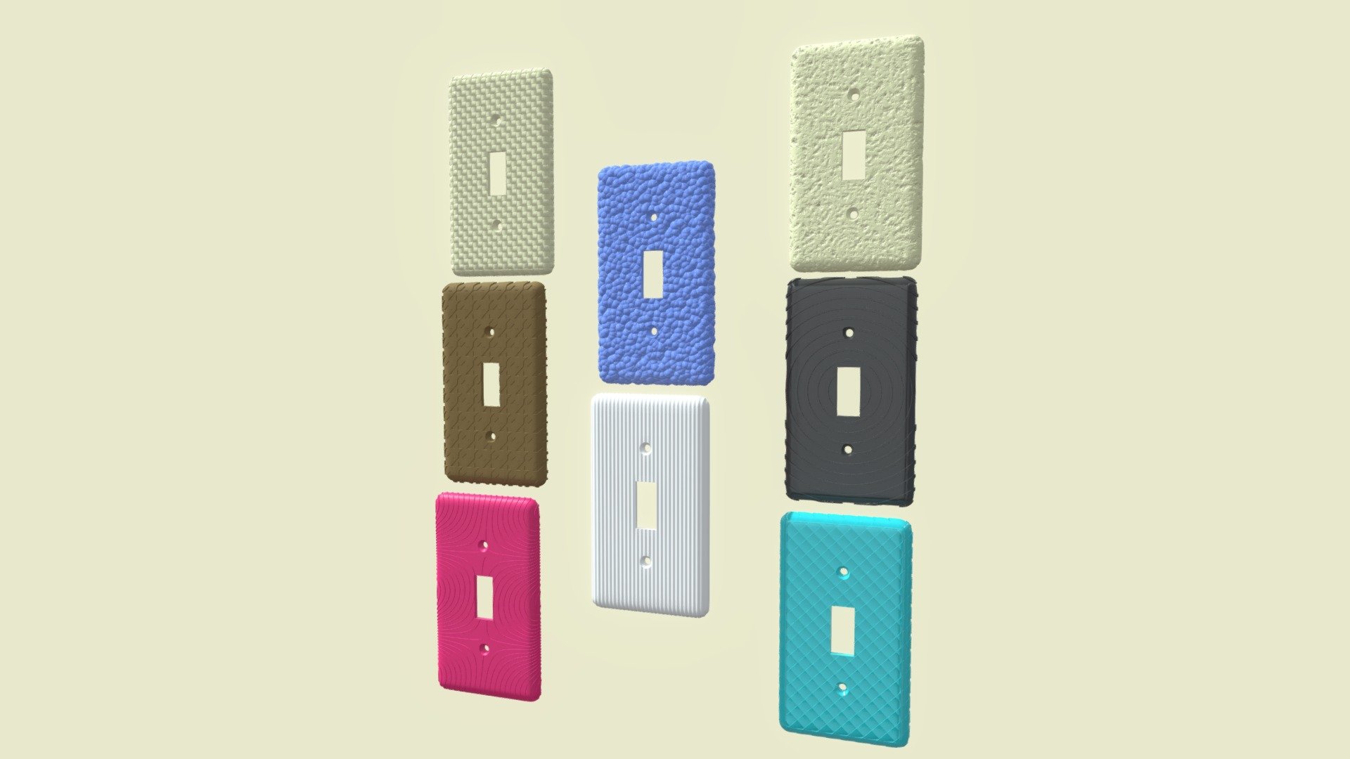 Switch Covers Set - Buy Royalty Free 3D model by RuslanOz (@KarinaOz ...