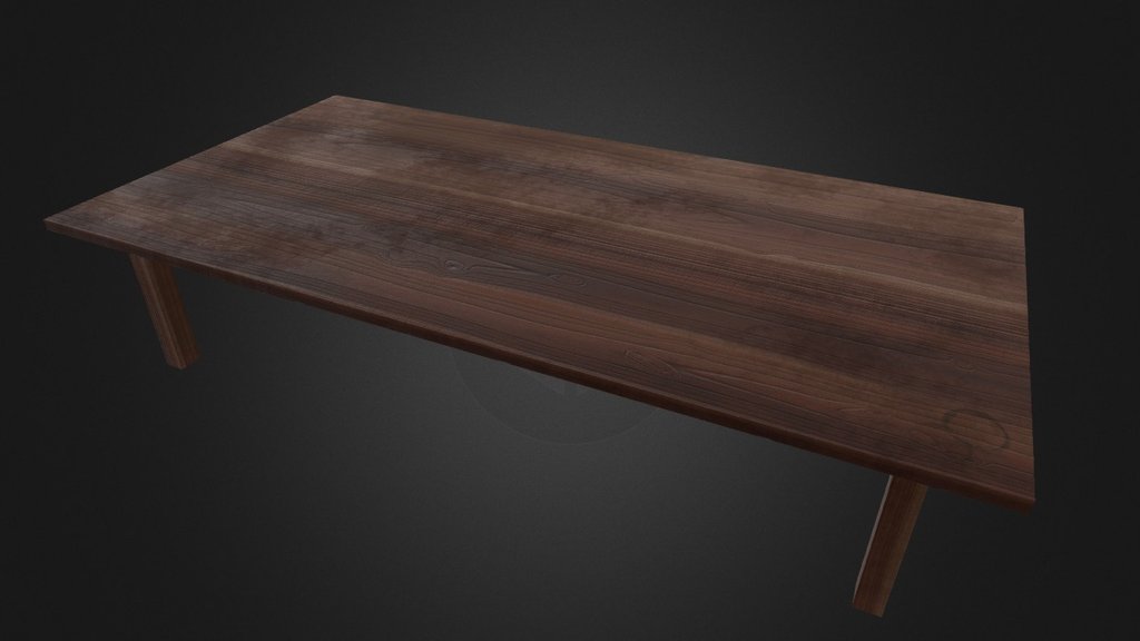 Table Asset - 3D model by Winston Valentine (@WinstonValentine ...