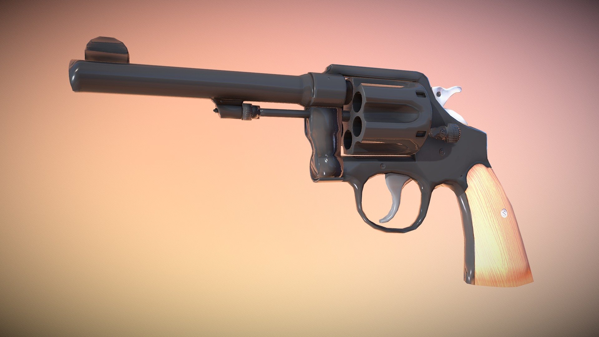 M1917 Revolver - 3D model by Grasbock [98e1c0d] - Sketchfab