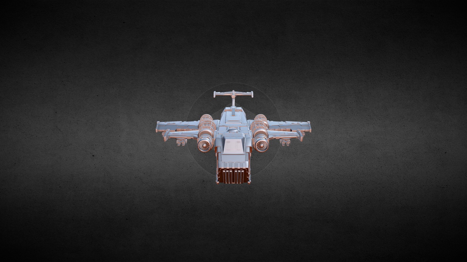 Thunderhawk Transporter - 3D model by XYYminis [98e1d16] - Sketchfab