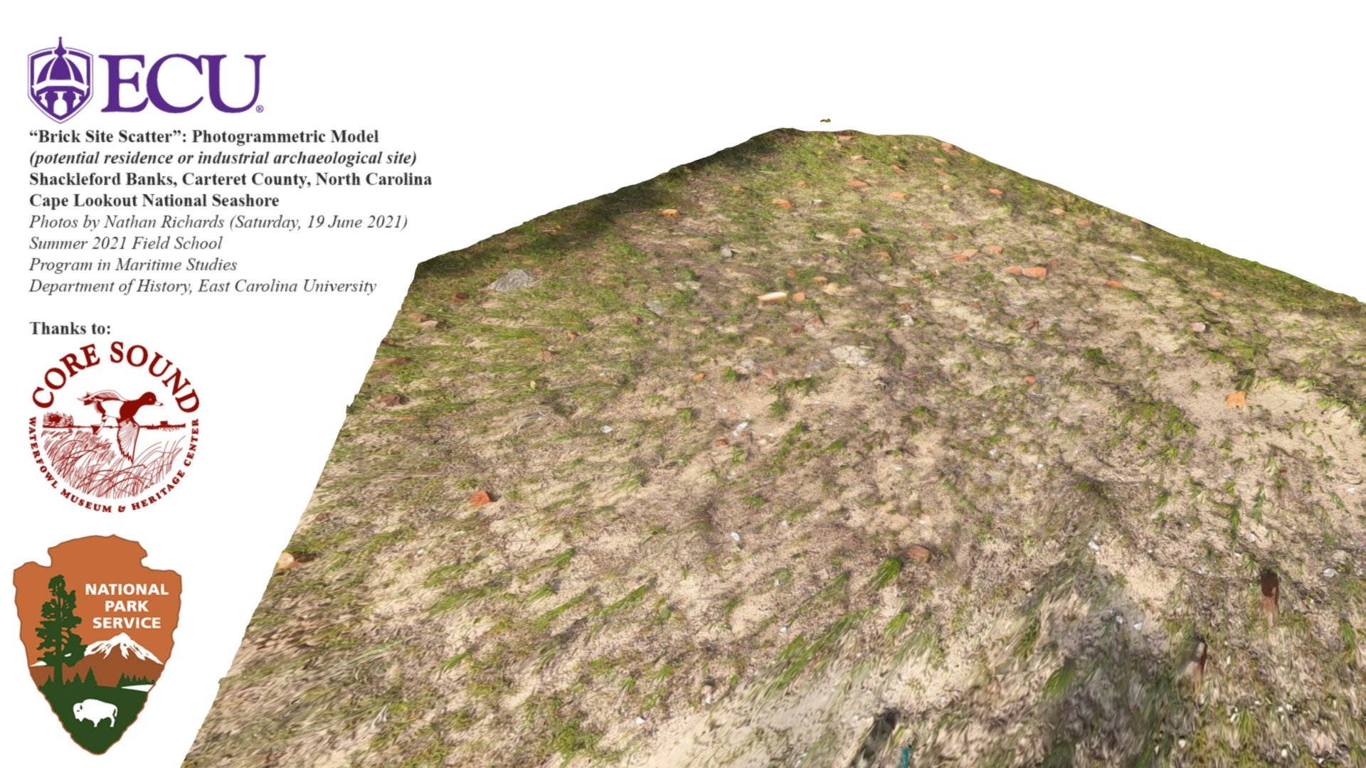 Brick scatter site - 3D model by ecumaritimestudies [98e23cb] - Sketchfab