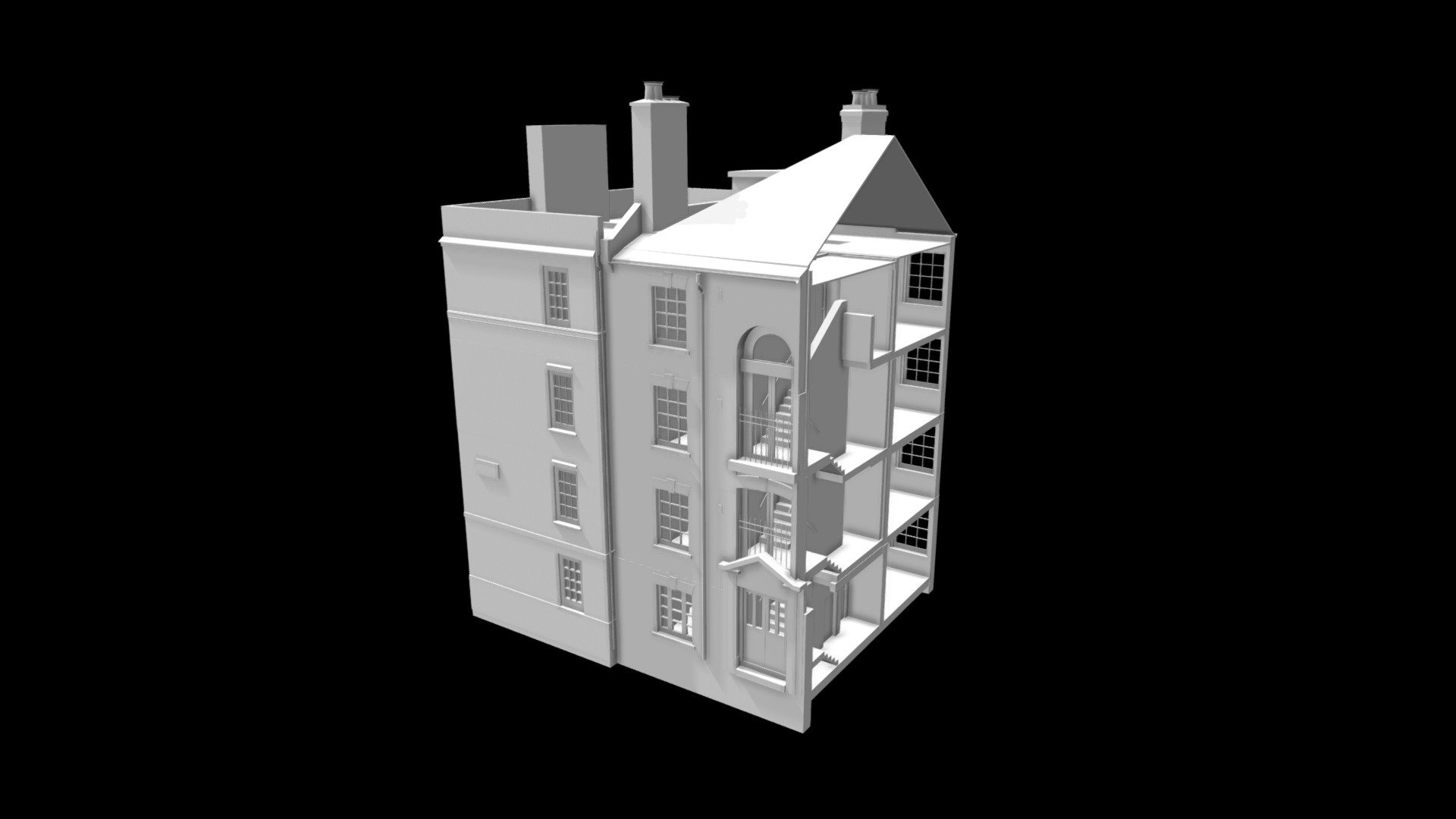 Building Model - Grade B3 - 3D model by lasersurveys [98e4714] - Sketchfab