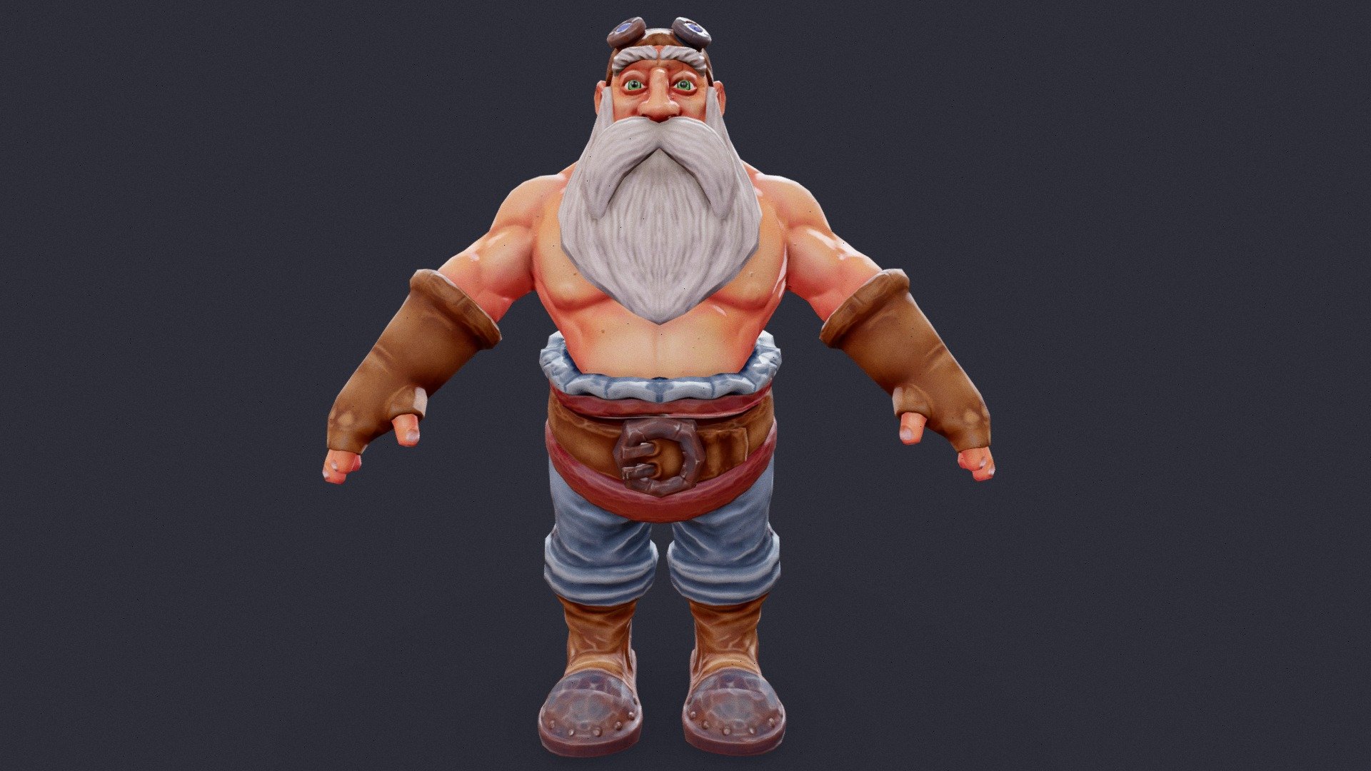Dwarf - Download Free 3D model by Eugene Panikhin (@eugenepanikhin ...