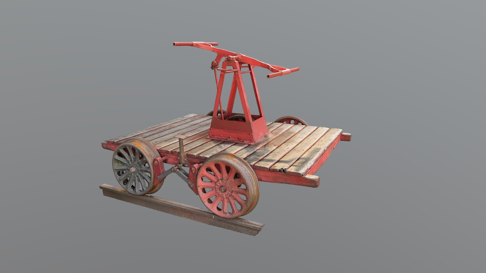 HIGH Resiina - Handcar - Download Free 3D model by Traffic Museums ...