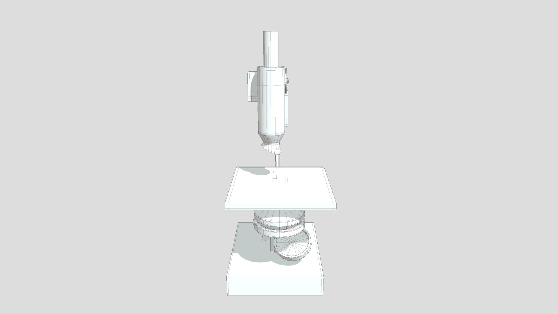 Microscope 3D - Download Free 3D model by Piyush Ashok (@piyustf ...