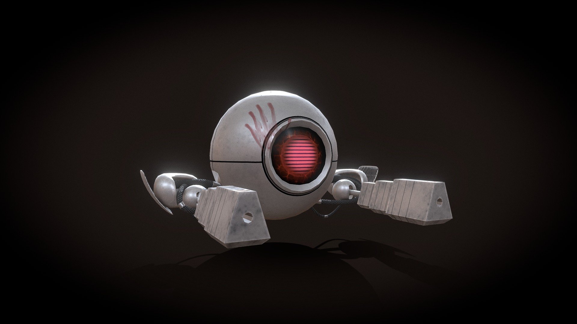 Evil Drone - Download Free 3D model by RoyArcane (@RoyzArcane) [98e8561 ...