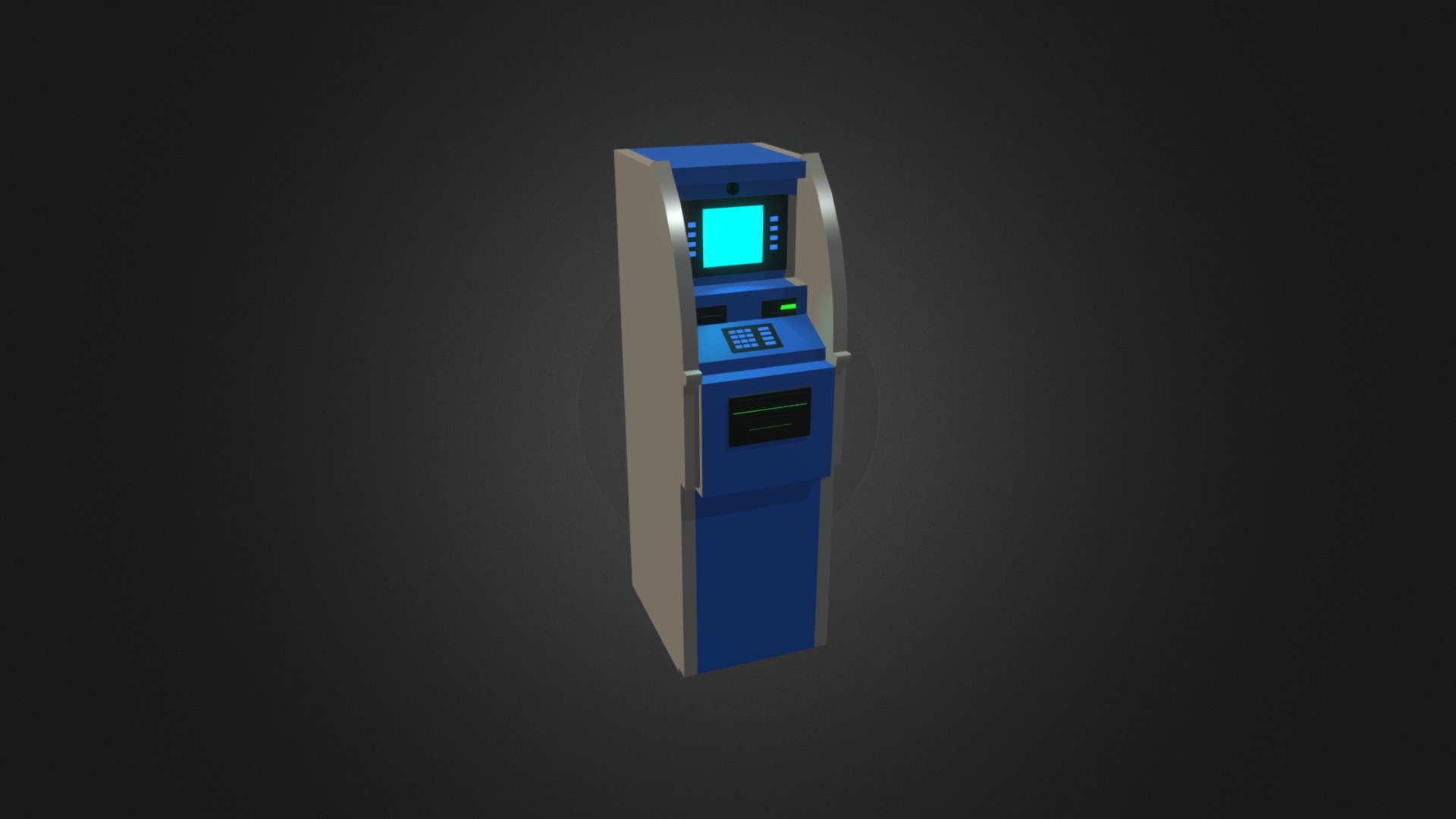 Low-Poly ATM machine - Download Free 3D model by Ktarsis [98e9f3e ...