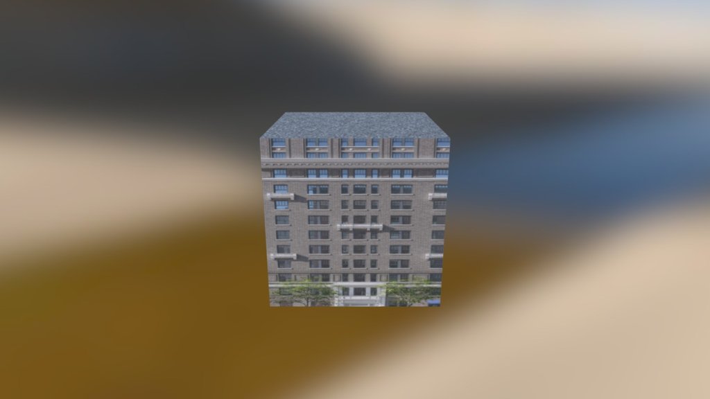 Building For Background - 3D model by mjb6487 [98ea040] - Sketchfab