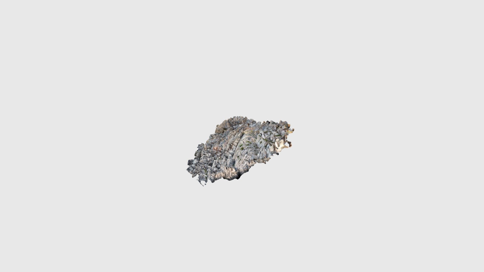 Folded limestone layers - Download Free 3D model by nbuzjak [98ea33f ...