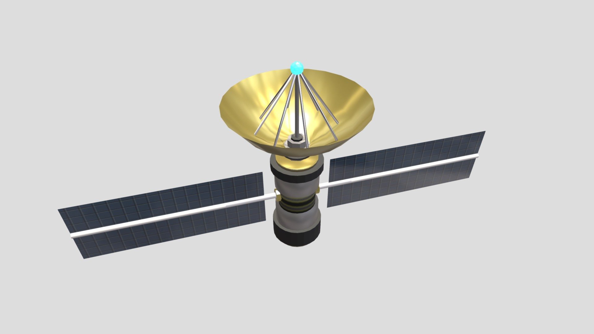 Satellite - 3D model by Robin Laperrière (@robin_laperriere) [98eec88 ...