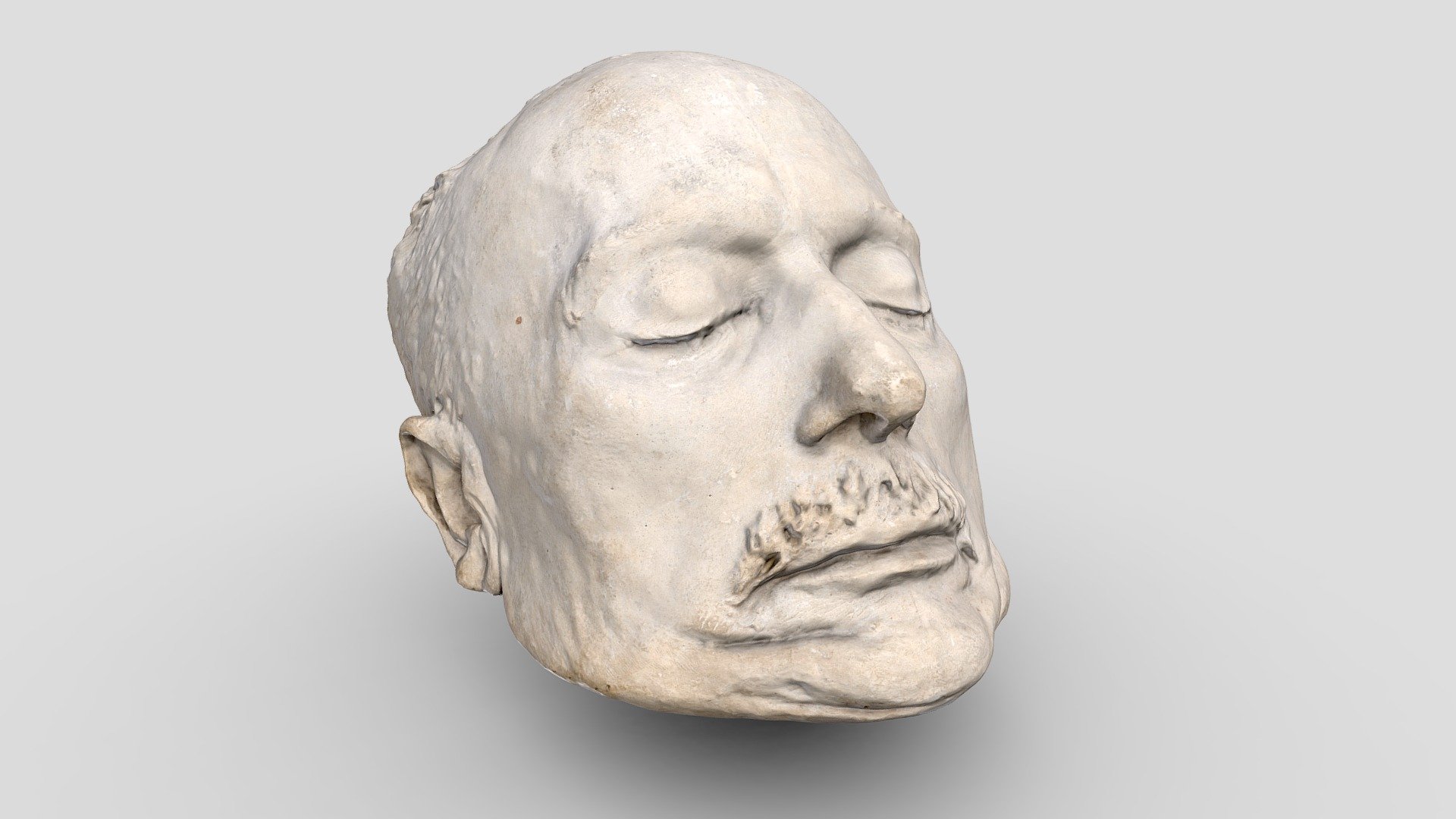 Ivan Franko’s Death Mask - 3D model by MyFutureHeritage [98ef112 ...