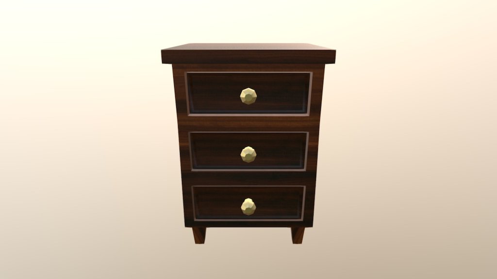 Drawer(Three) - 3D model by Lamppostsong [98f0376] - Sketchfab