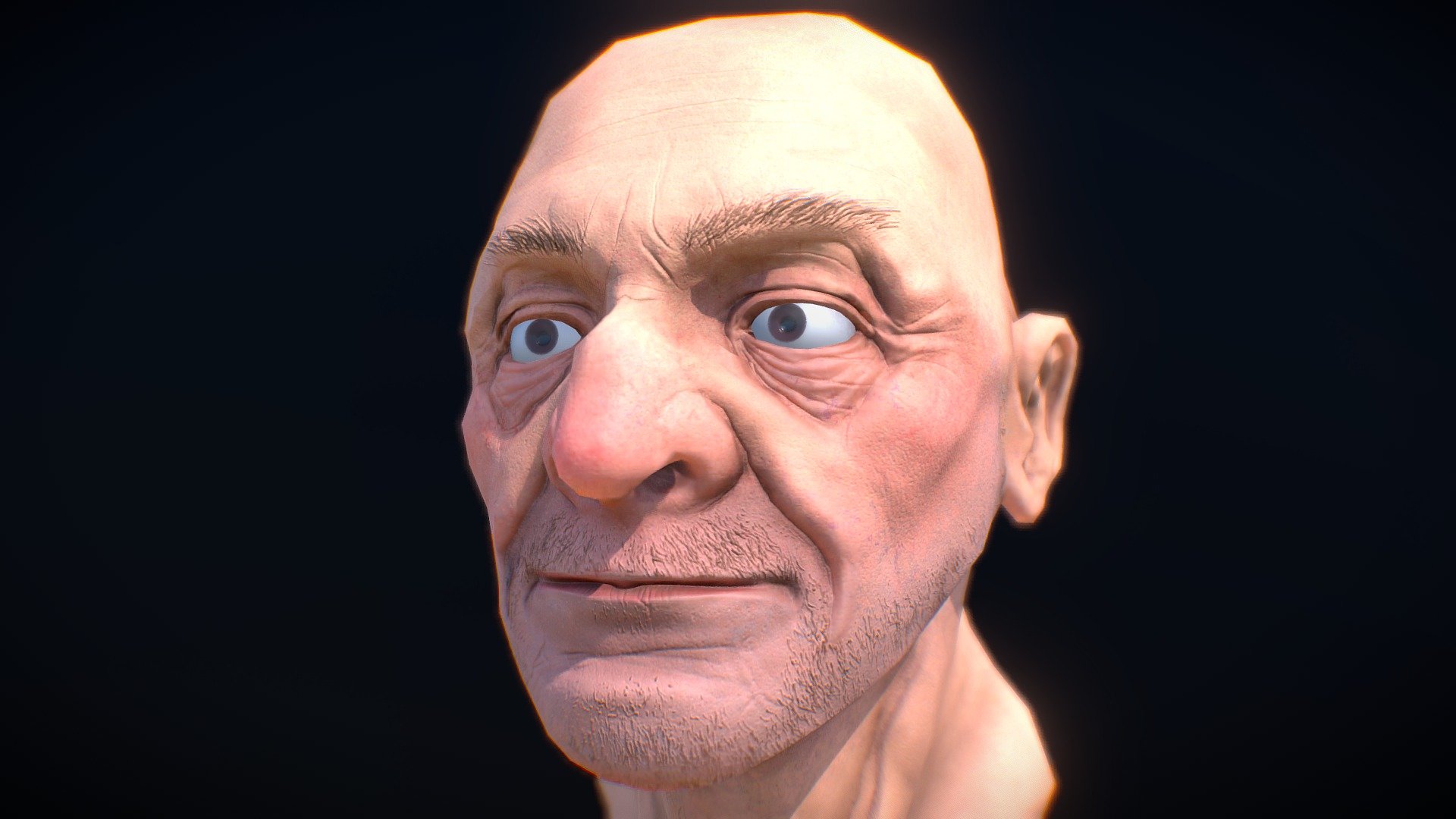 Face Study - 3D model by Devin Eggleston (@deggleston) [98f0867 ...