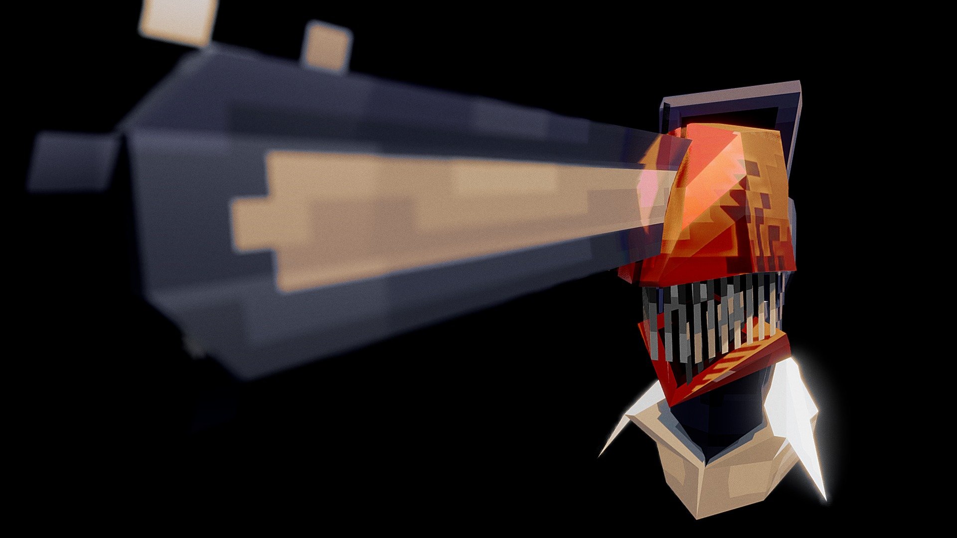 Chainsaw Man - 3D model by QQ-Rin [98f1633] - Sketchfab