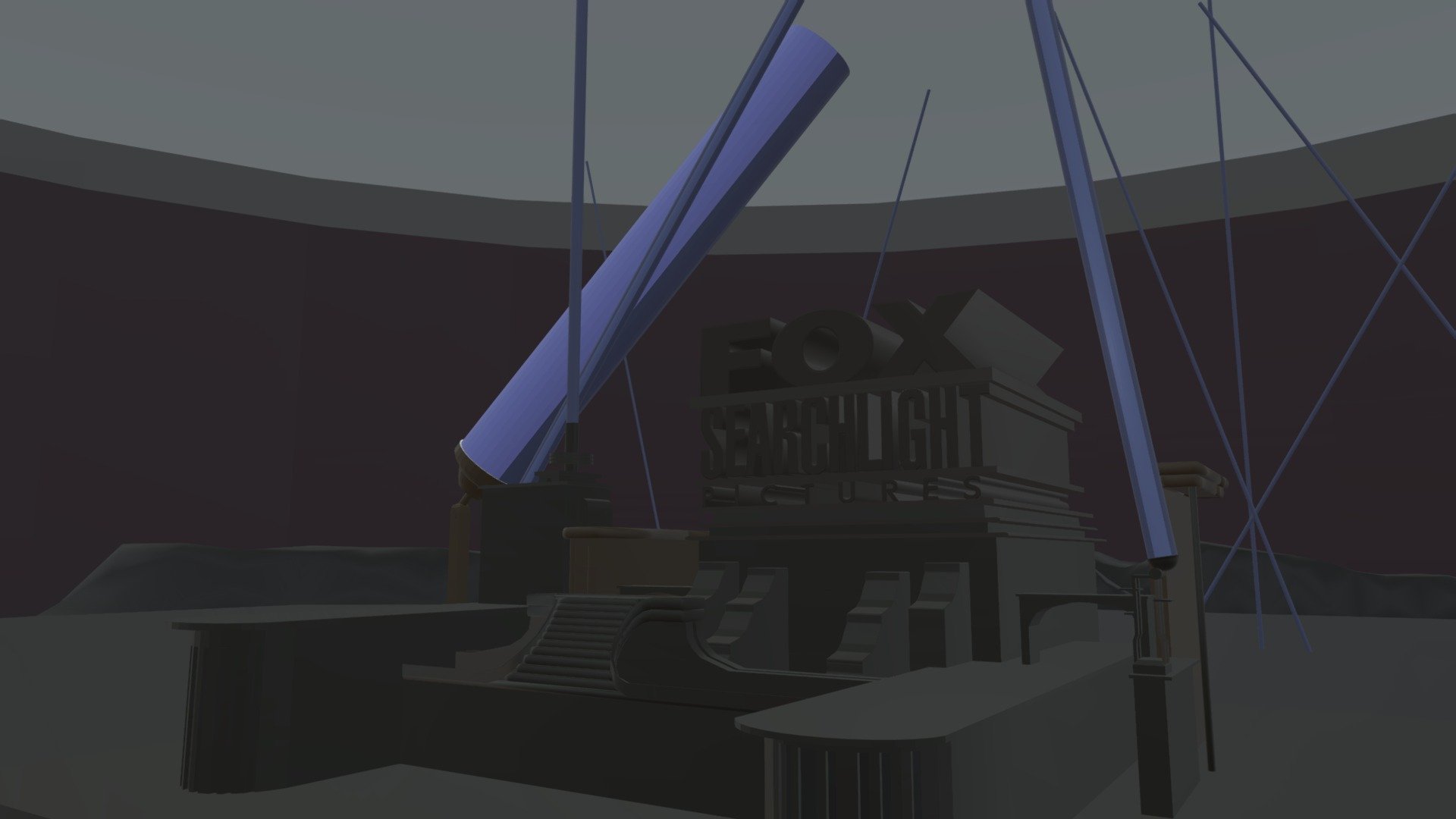 Fox Searchlight Pictures 95 CGI V8 - Download Free 3D model by Ethan ...