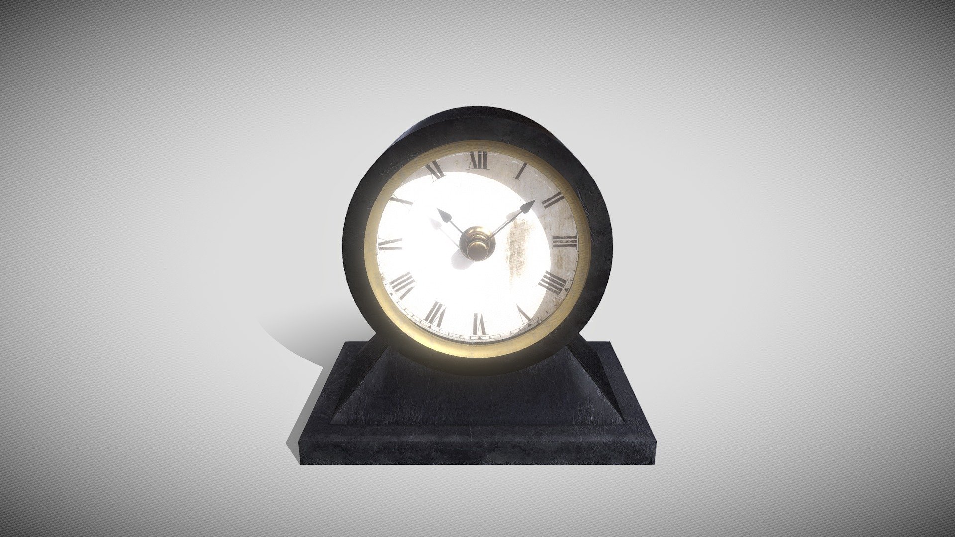 Ruined Clock - Download Free 3D model by SpudTatterson [98f5730 ...
