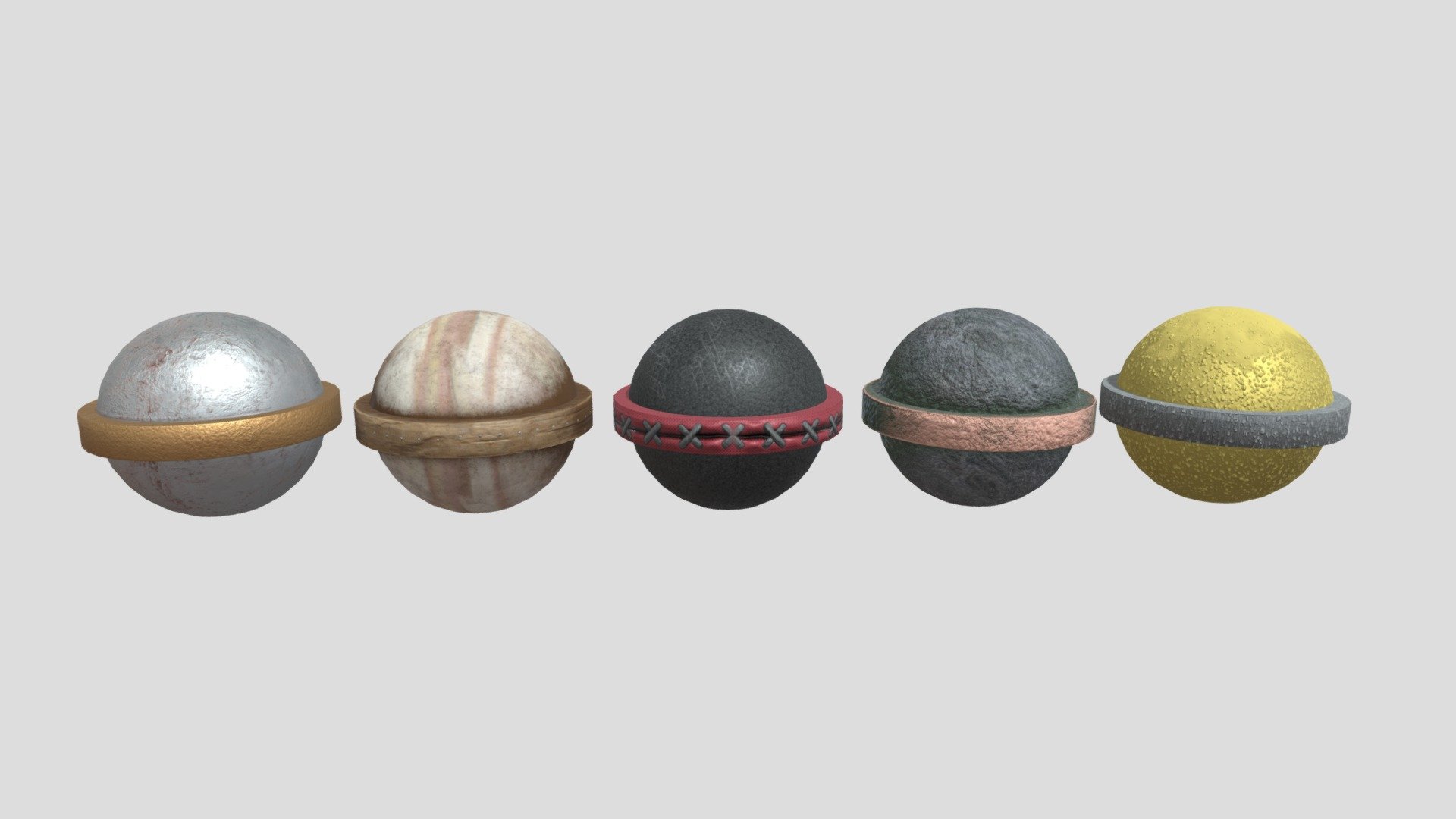 spheres - 3D model by mudajima [98f5be9] - Sketchfab