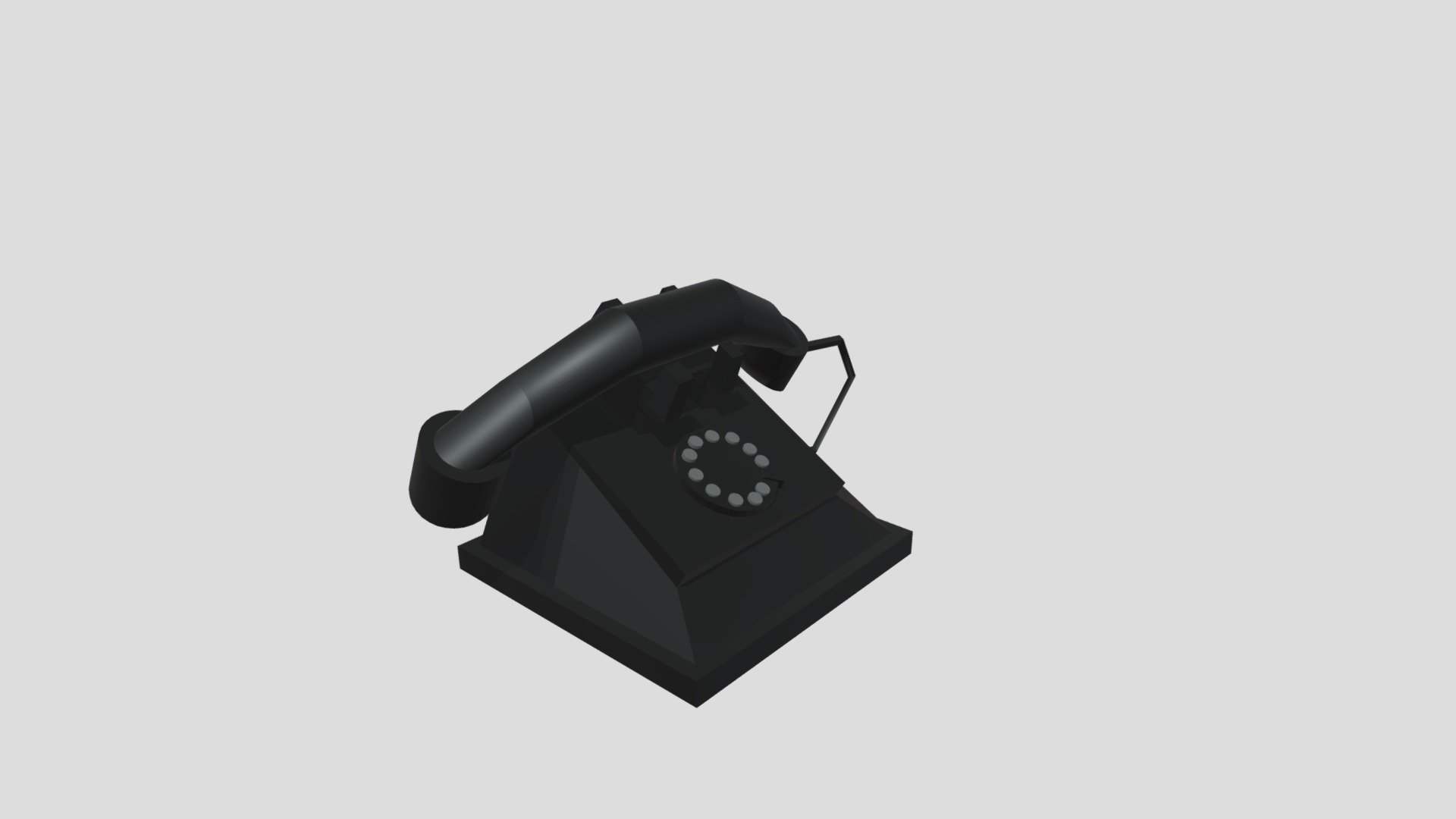 Telephone - Download Free 3D model by timmy (@timislav845455) [98f6894 ...