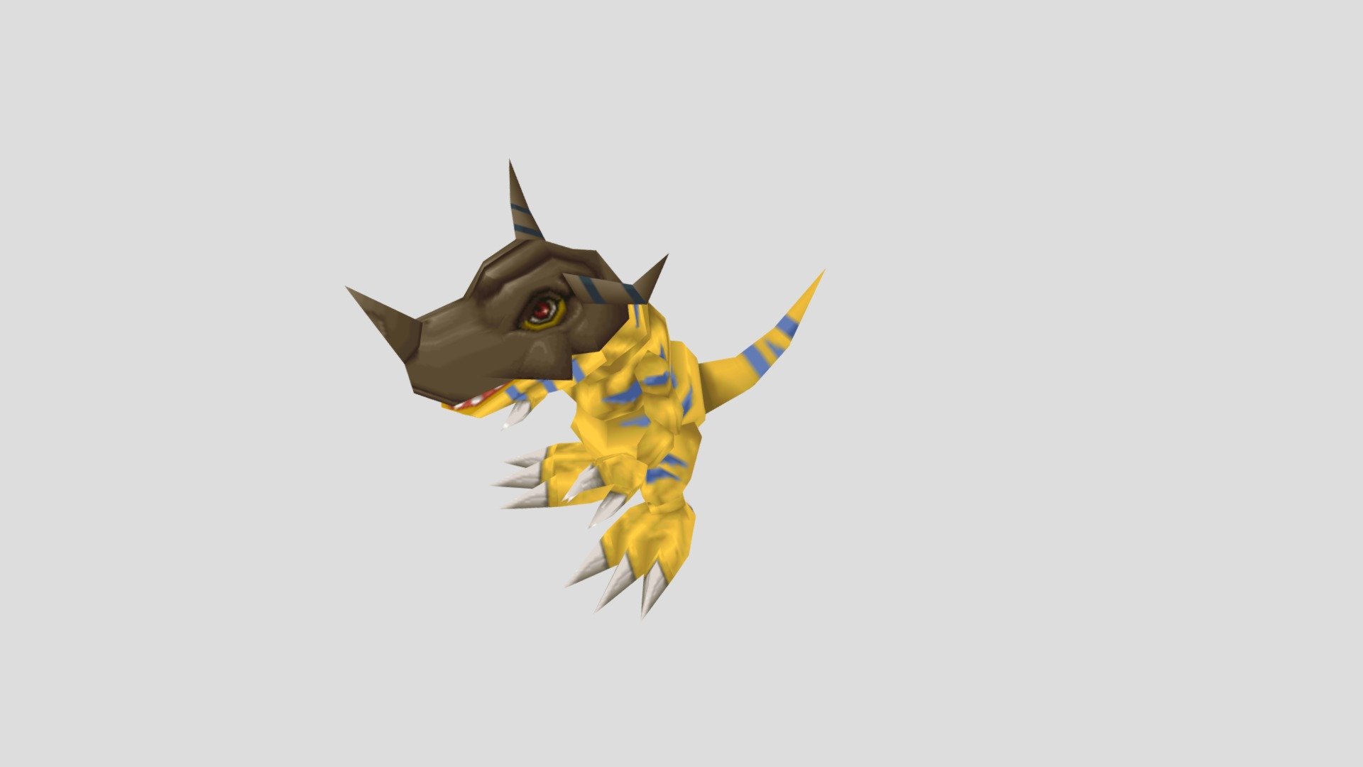 Digimon World 1 - Greymon - Download Free 3D model by bioandrew91 ...