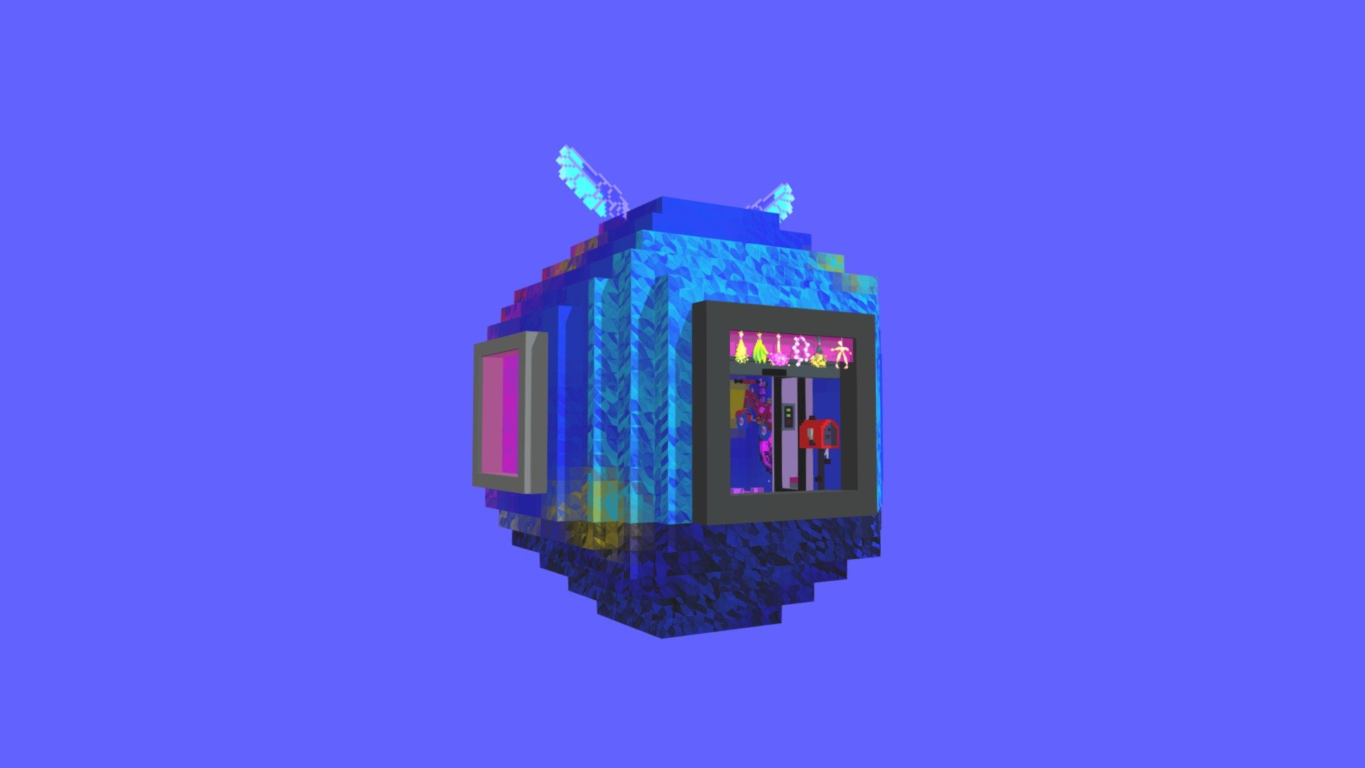 Voxel Zorb 2 - Download Free 3D model by ivnhgo [98f7347] - Sketchfab