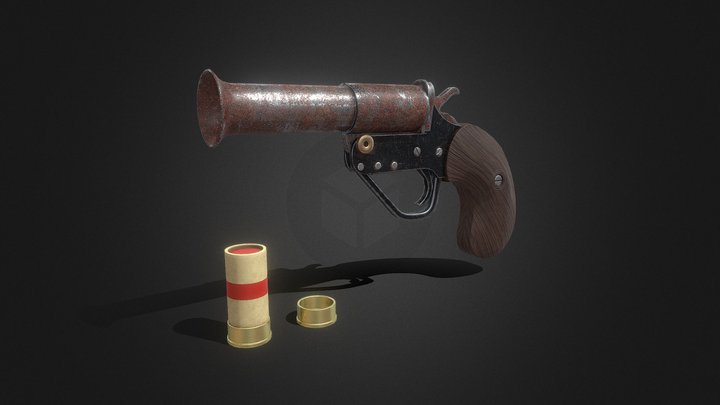 Flare-gun 3D models - Sketchfab