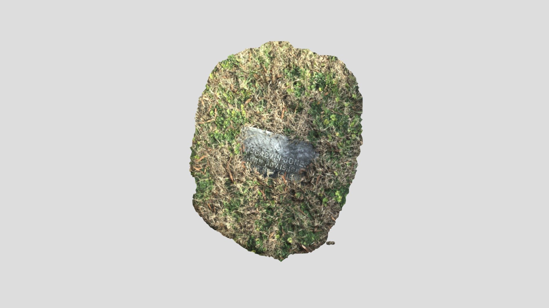 McCalvin Jones Grave Marker - 3D model by Virtual Curation Lab ...