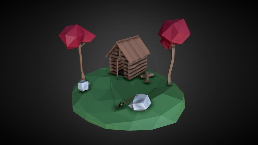 Low Poly Environment - 3D model by Vincent Lafon (@ScaredByTheGhast ...