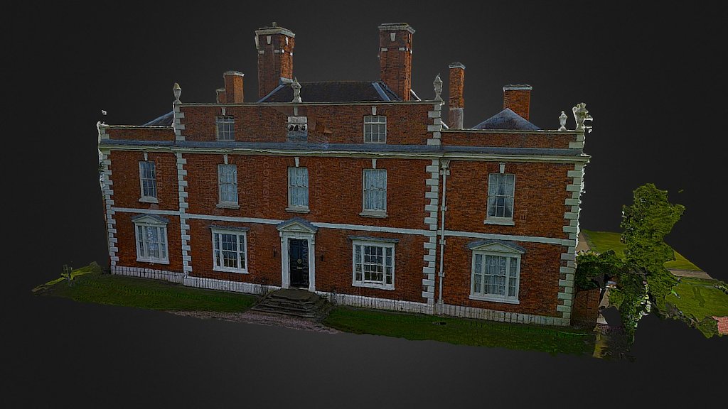 Willaton Hall - 3D model by Rupert Hilton (@ruehilton) [98fa840 ...