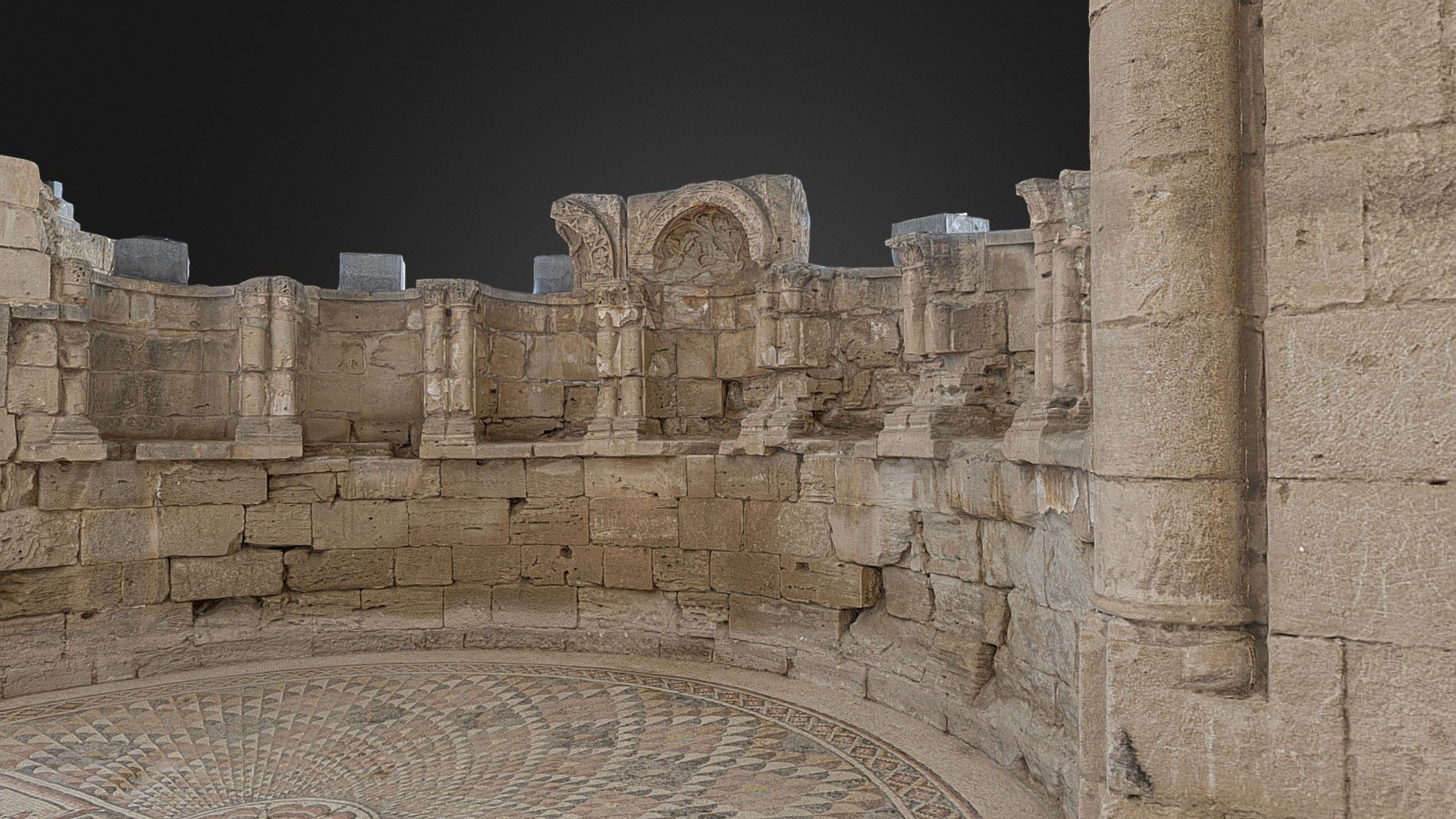 Central Arch-قوس مركزي - 3D model by MiddleAsset [98faaa8] - Sketchfab